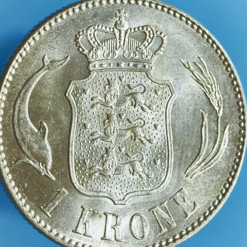 Danmark 1 kr. 1875-1959 - Møntbutikken
