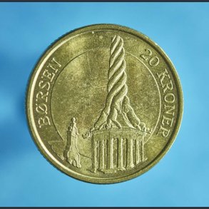 20 kr. "Tårnmønter" - Møntbutikken