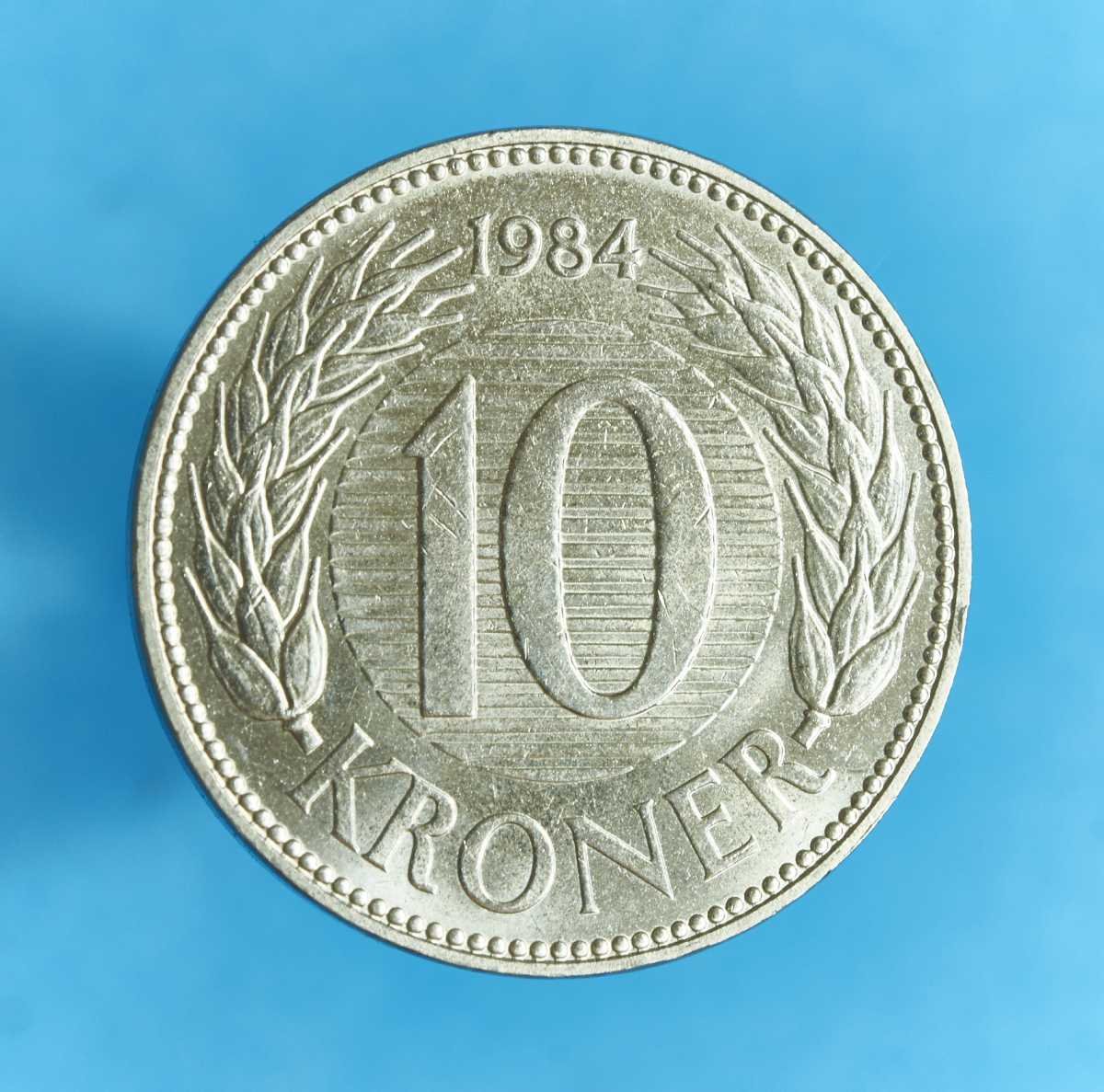 Danmark 10 kr. 1984 - 10 kr. 1979-1988 - Møntbutikken