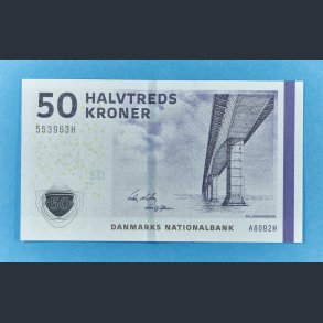 Danmark 50 kr. sedler 1911-2015 - Møntbutikken
